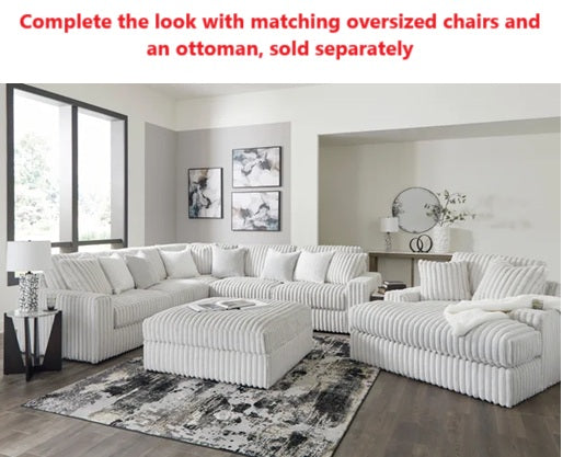 Stupendous Alloy 3-Piece Sectional – Stylish, Spacious, and Comfortabl ...