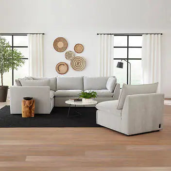 Gilman creek 3 piece fabric modular sectional store